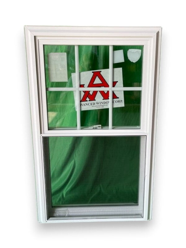 Advanced Vinyl Double Hung Windows (28.00 x 45.00"), QTY: 1
